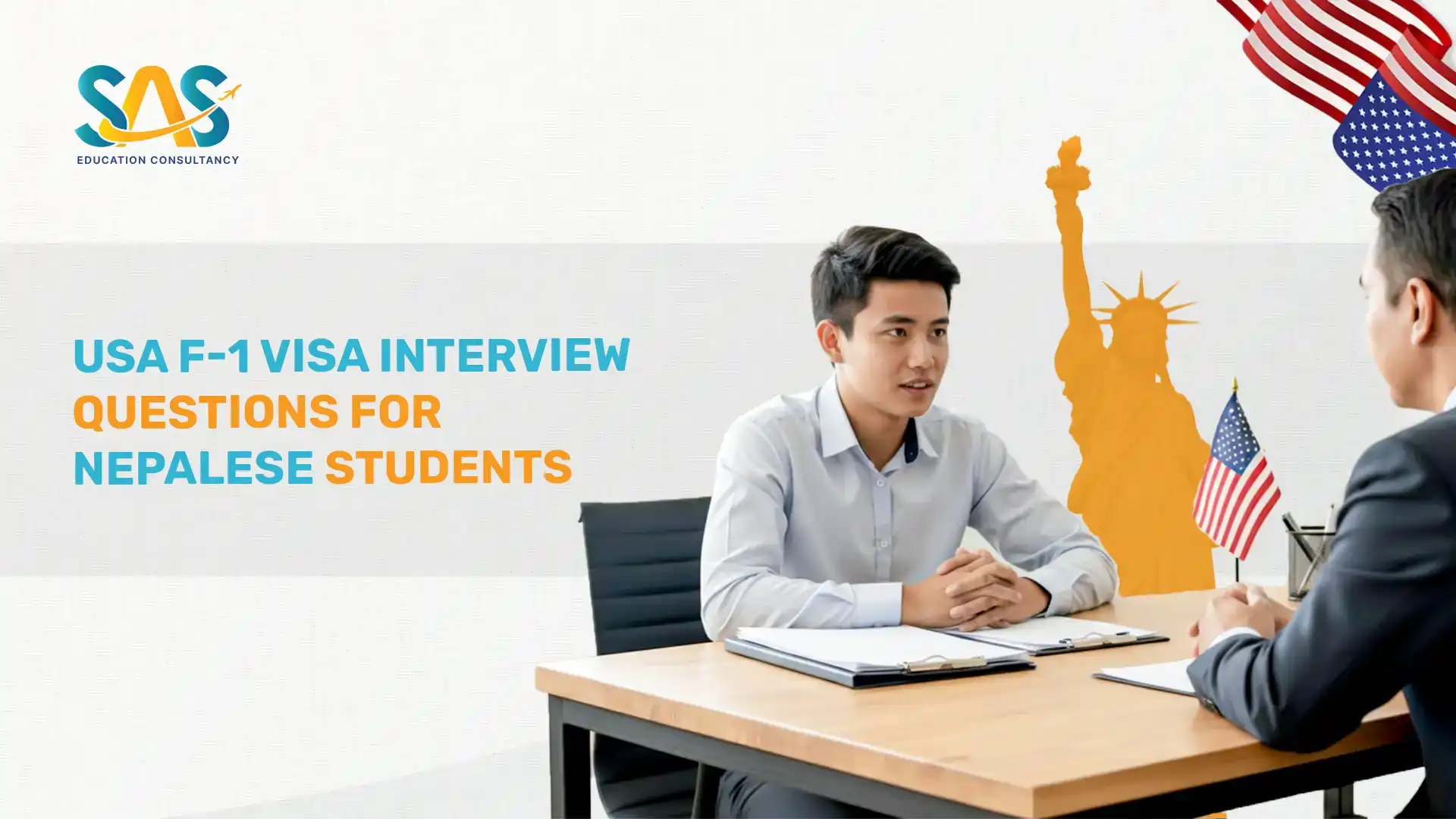 70+ USA F-1 Visa Interview Questions for Nepalese Students