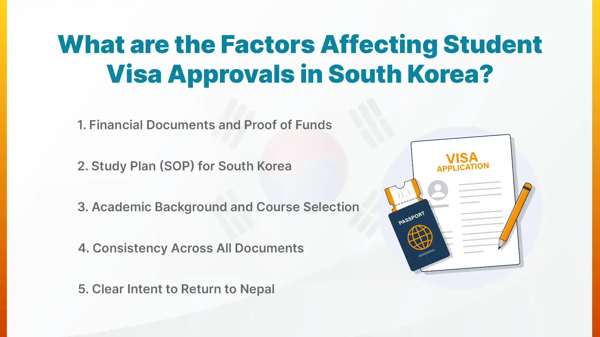 Student Visa Success Rate for South Korea from Nepal