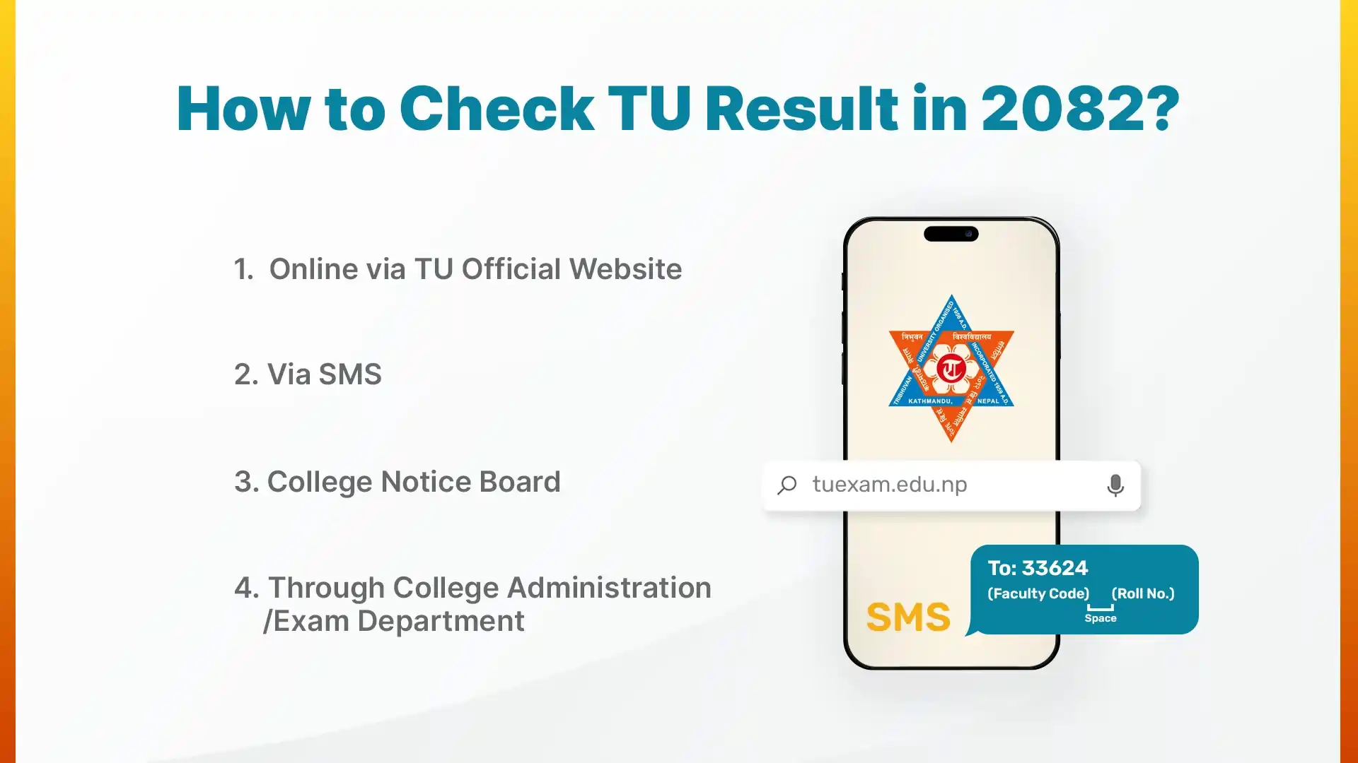 How To Check TU Result 2083: Step-By-Step Guide