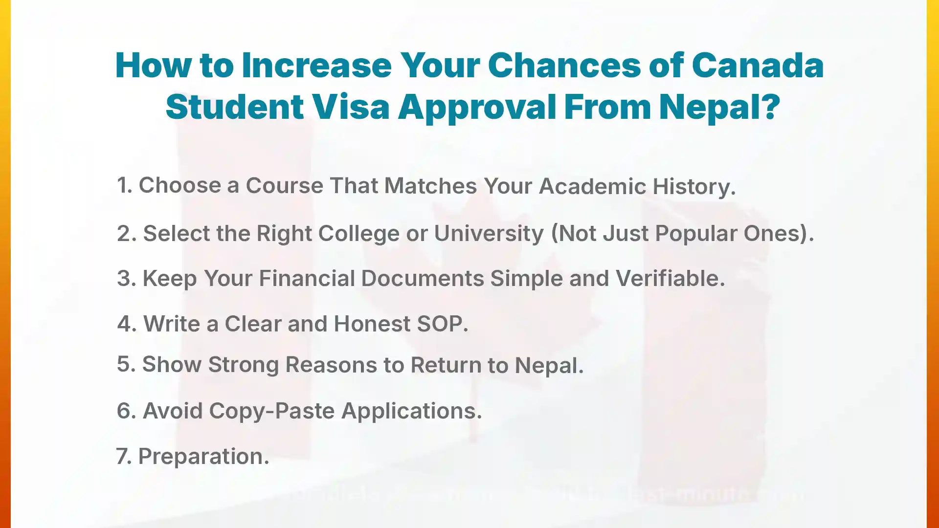 Student Visa Success Rate for Canada from Nepal (2026 Guide)
